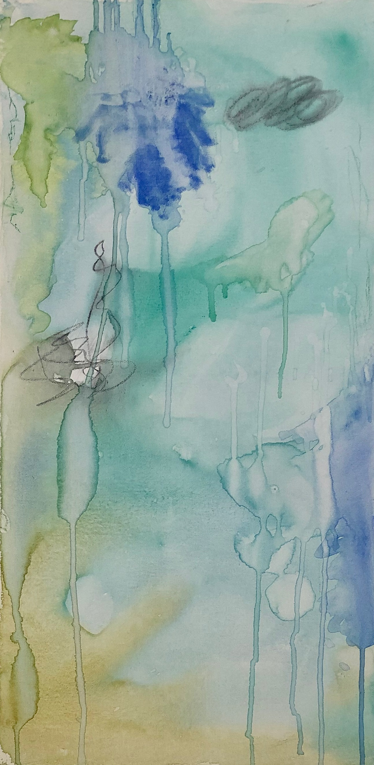 Green Abstract PRINT SET - MEGSTERPIECES